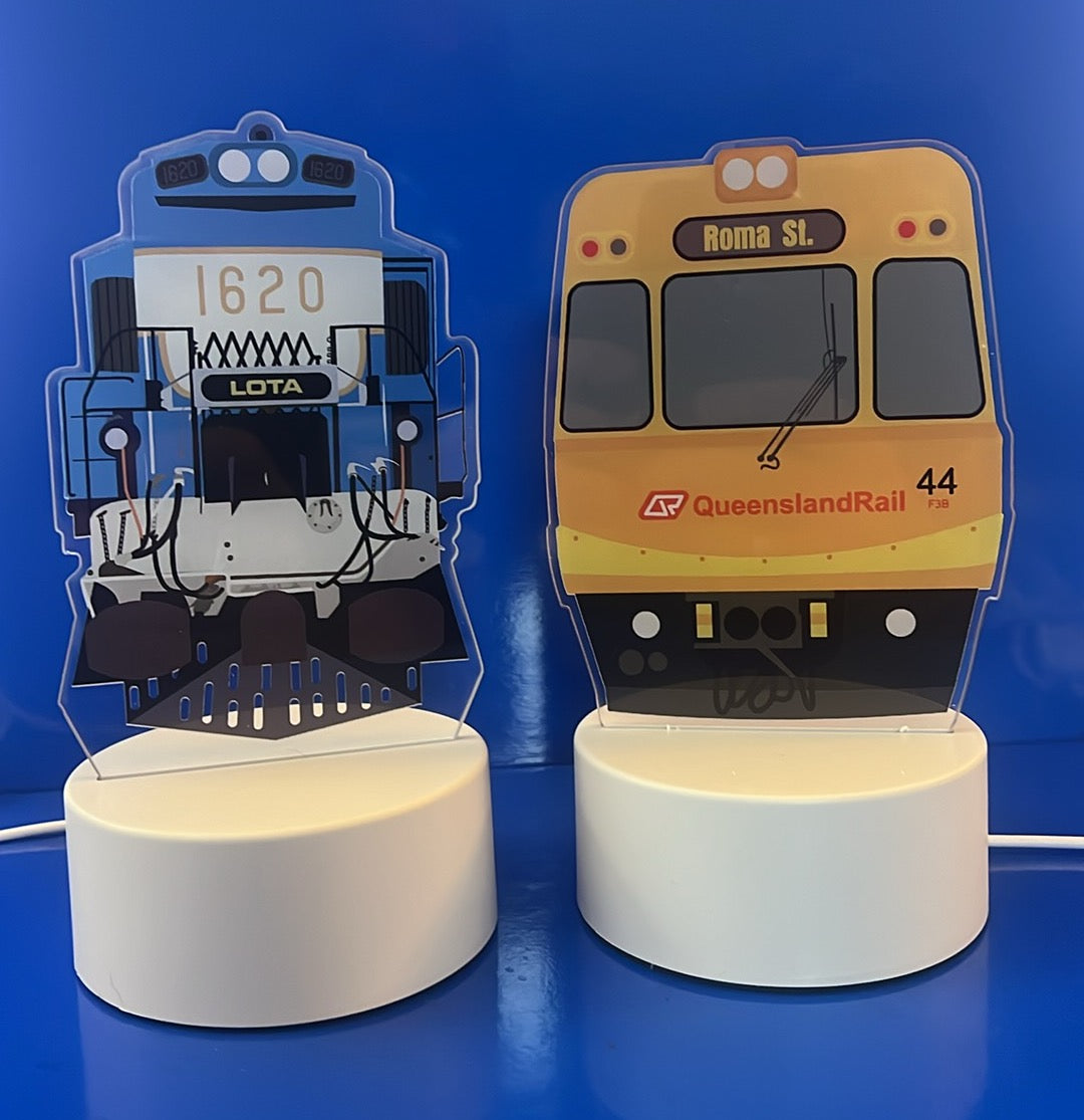 Train & Bus Desk / Night Lamps – Model Box