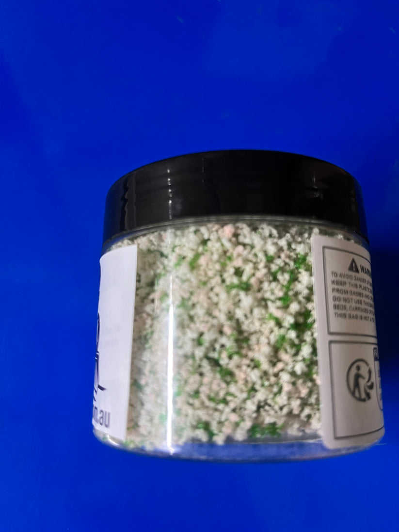Ground Foam Jar - Winter Snow – Model Box